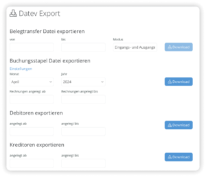 Rechnungen - Das Programm