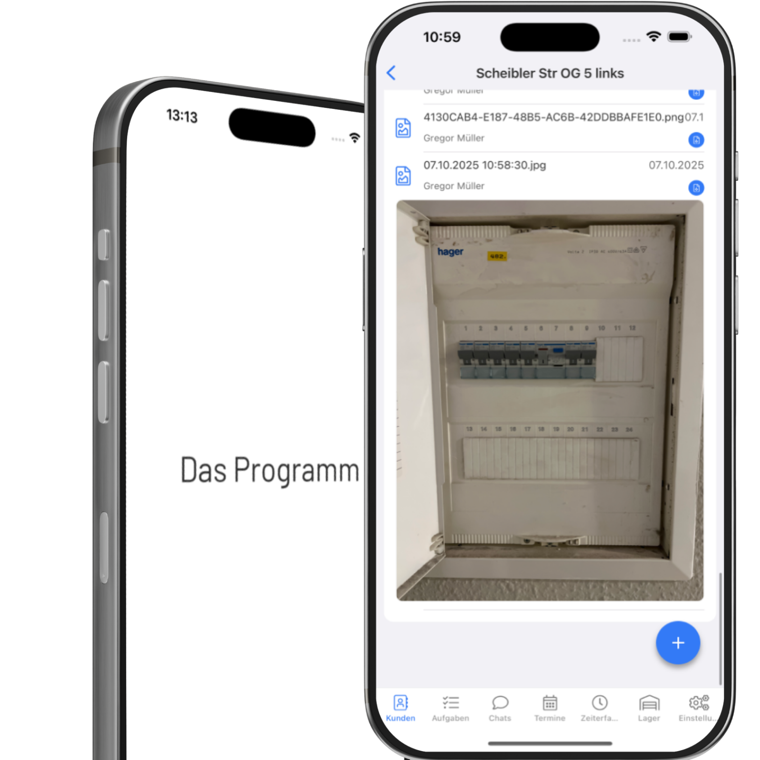 Das Programm: Deine Elektriker Software mit App
